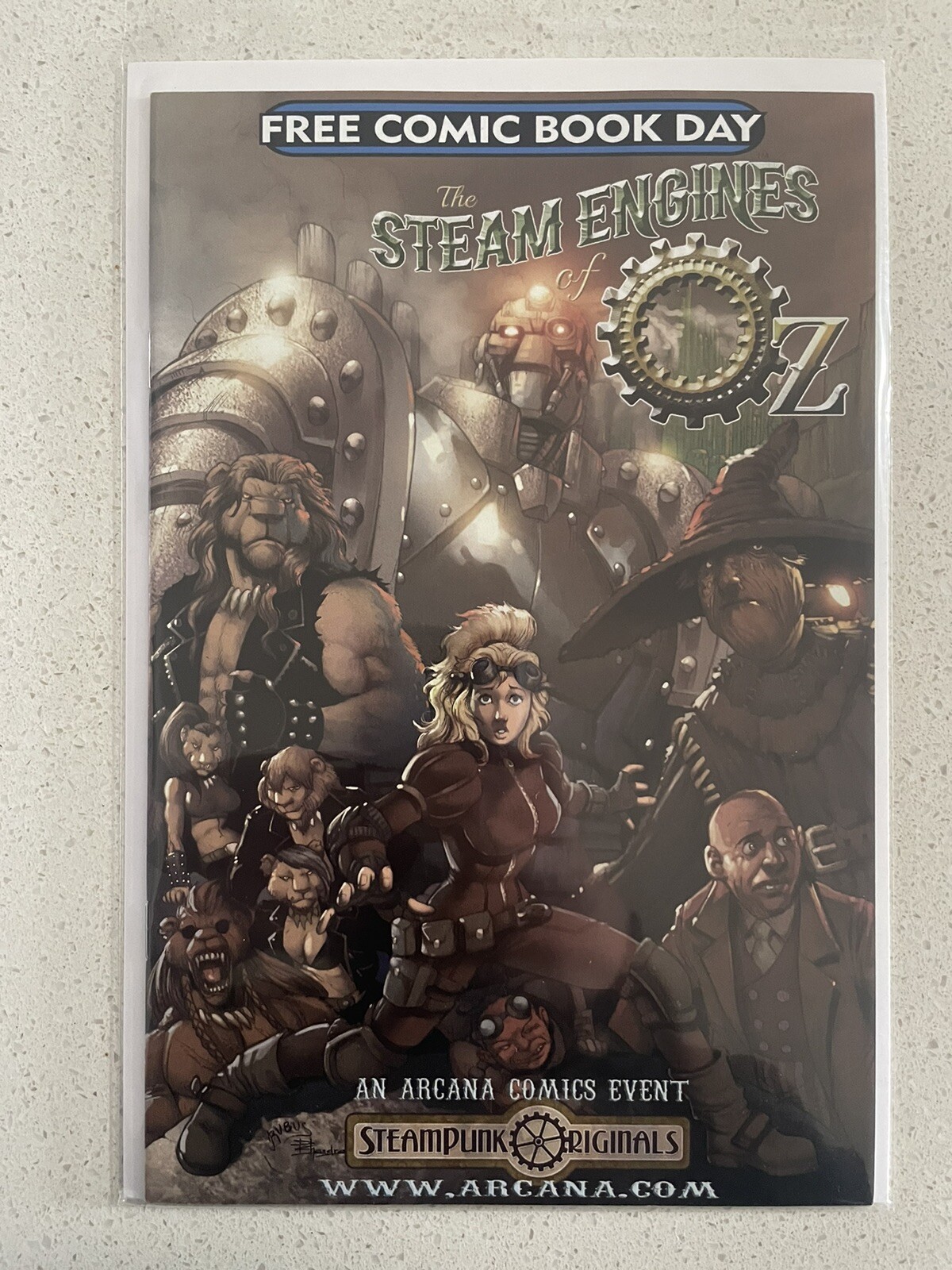 Steam Engines Of Oz #1 2012 FCBD Free Comic Book Day Combine Post ...