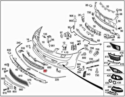 Genuine MERCEDES W221 S-CLASS W221 Cover 2218850523 | eBay