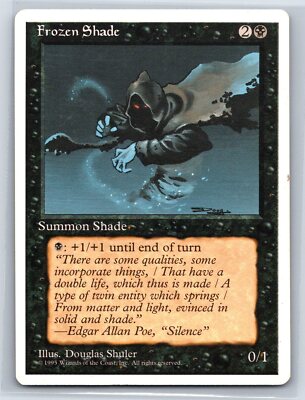 Fourth Edition #22 Frozen Shade MTG Common | eBay UK