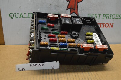 2009-2012 VW CC Engine Bay Compartment Fuse Box Relay 3C0937125 ...