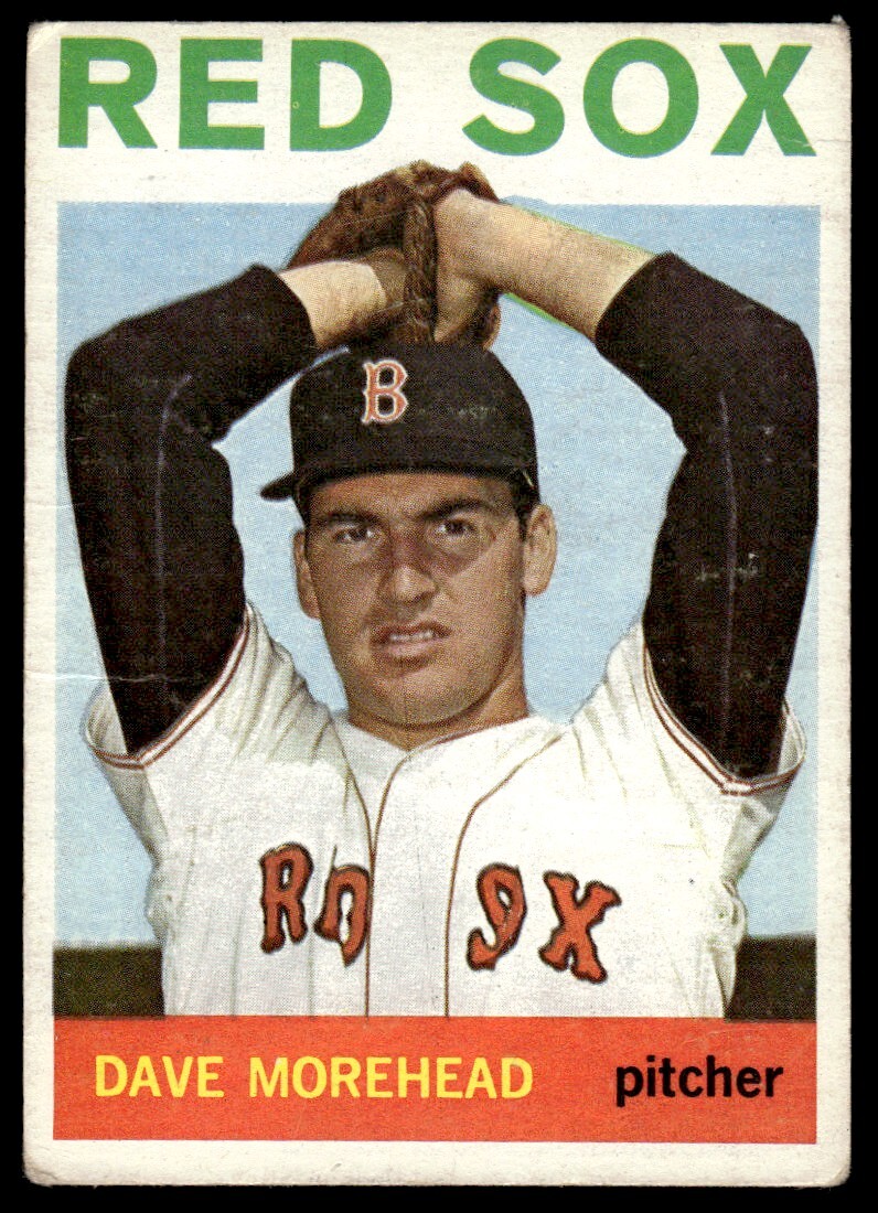 1964 Topps Dave Morehead Boston Red Sox #376 | eBay