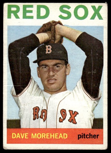 1964 Topps Dave Morehead Boston Red Sox #376 | eBay