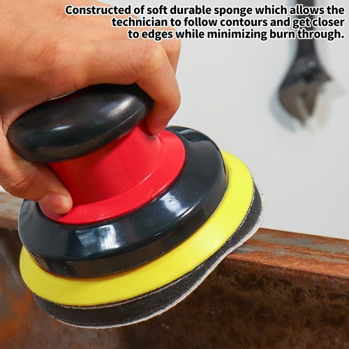 Sanding Pad 5 inch Hook and Loop thicken Sander Cushion Soft Foam ...