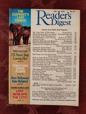 READERS DIGEST July 1990 Kregg Spivey Thomas Buckley Randy Fitzgerald ...