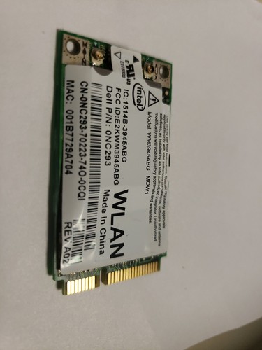 NC293 GENUINE ORIGINAL DELL WIRELESS CARD LATITUDE D820 GRADE A) | eBay