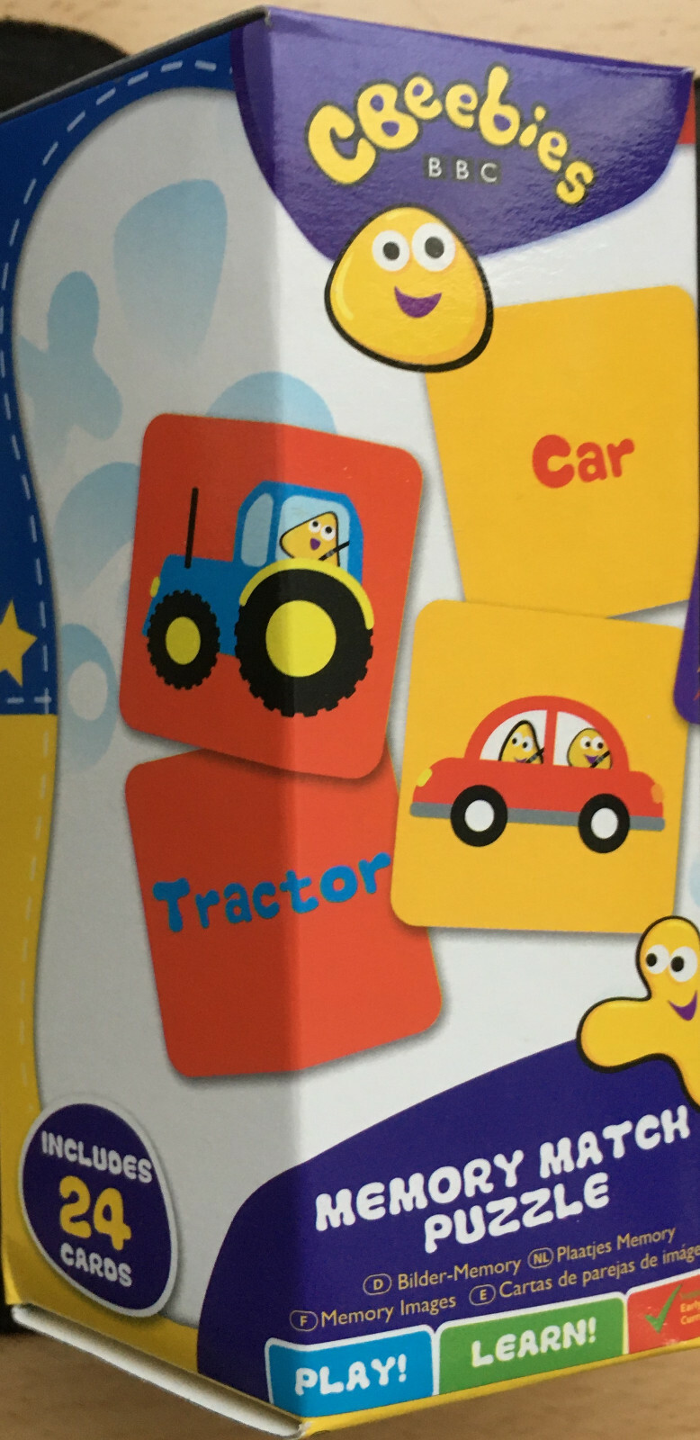 cBeebies Memory Match Puzzle Learning Fun Games | eBay