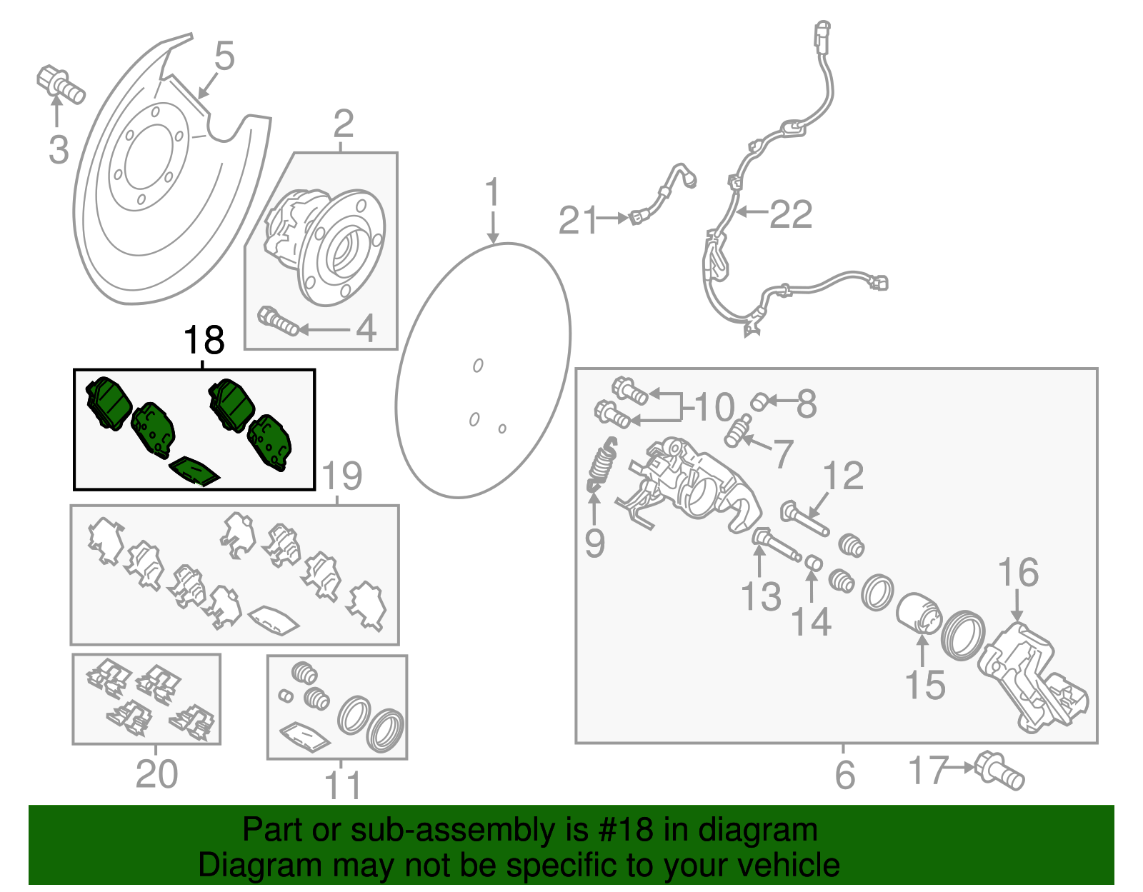 440A1W090P PAD SET RR BRAKE Mitsubishi OEM PART for sale online | eBay