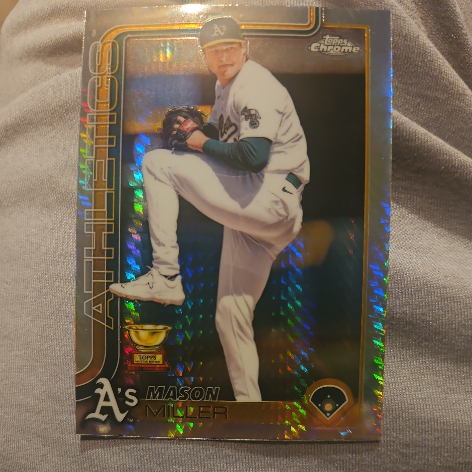 2025 Topps Chrome Mason Miller Prism Refractor | eBay