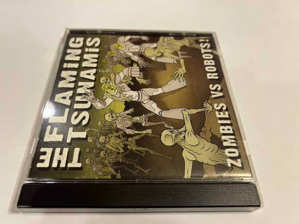 THE FLAMING TSUNAMIS-Zombies Vs. Robots (Kill Normal Records CD) Rare-Like New | eBay