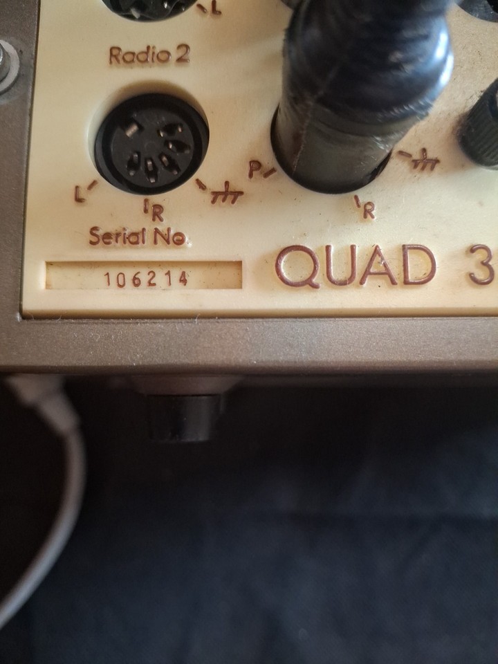 Vintage Quad 33 Control unit (pre-amp), Untested | eBay UK