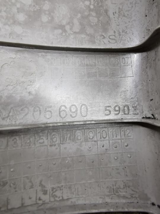 A-pillar trim Mercedes-Benz C-CLASS 2015 upper left side A2056905901 ...