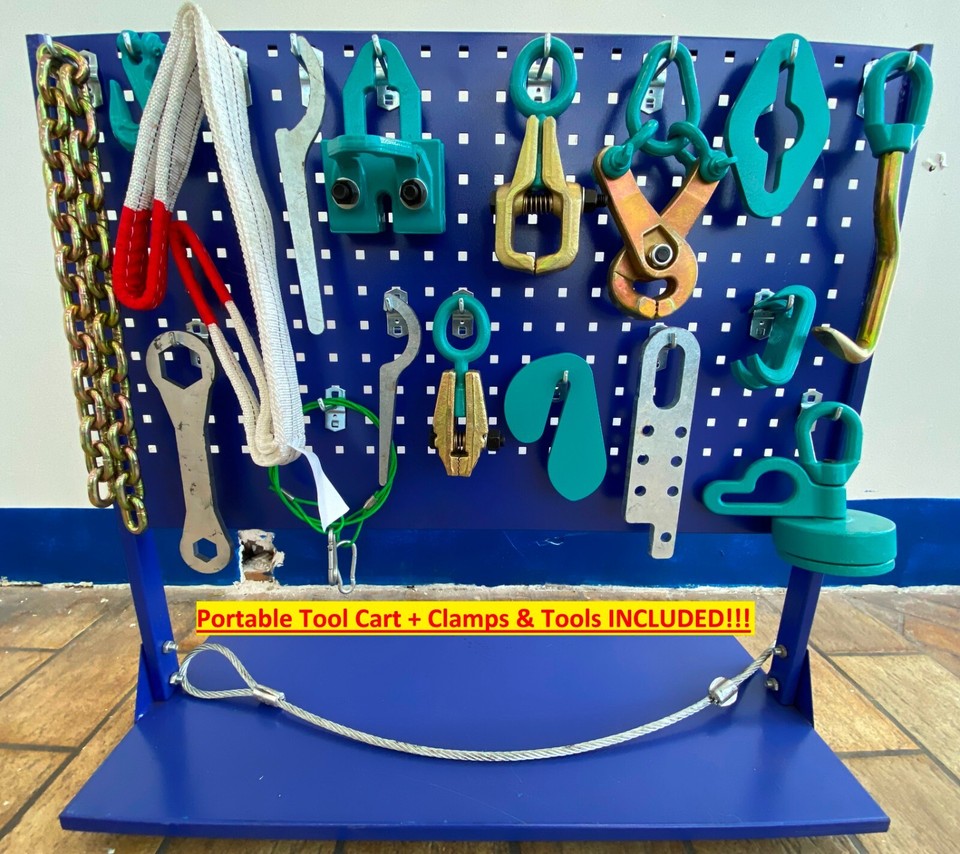 FREE SHIPPING NEW 18 FEET 2 TOWERS AUTO BODY SHOP FRAME MACHINE ...