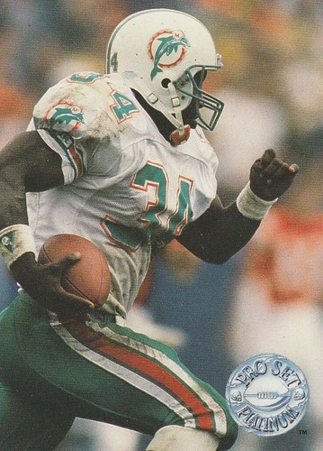 Pro Set Platinum 1991 NFL Card Miami Dolphins #294 Aaron Craver | eBay