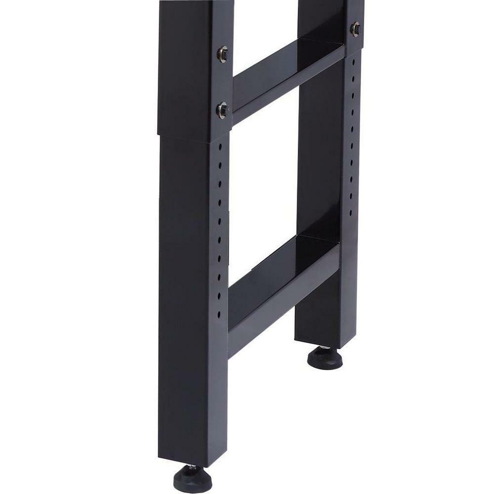 Husky Adjustable Work Platform Desk] Husky 72 In. Solid Wood Work