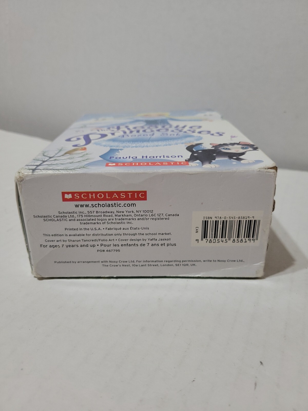 The Rescue Princesses Box Set Of 8 Scholastic Books Paula Harrison ...