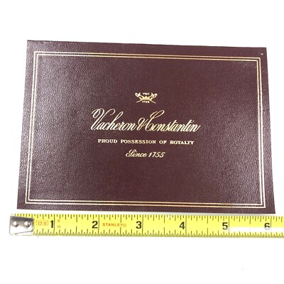 Vacheron Constantin Vintage 1940's/50's Paper Folder item# e11446 | eBay
