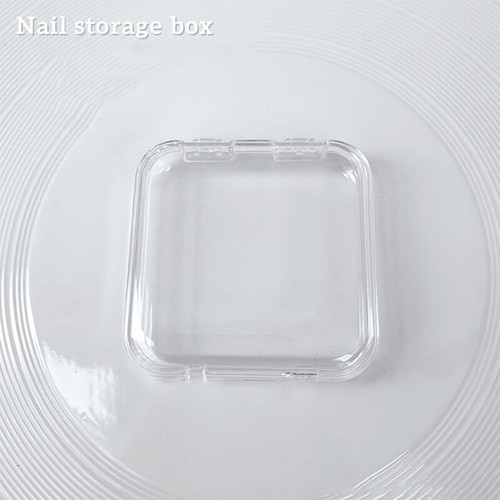 Acrylic False Nail Storage Box Jewelry Gift Box For DIY Press-on Nails ...