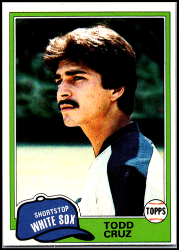 1981 Topps #571 Todd Cruz - FREE SHIPPING! | eBay