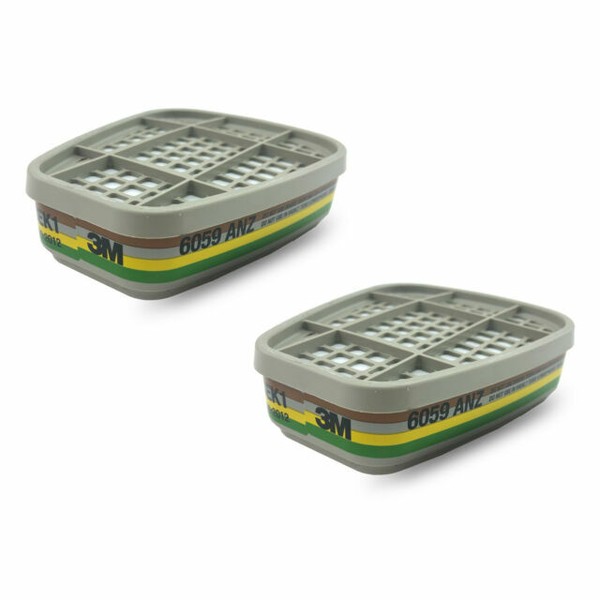 3M 6059 Multi Gas Filter Cartridge - Pair for sale online | eBay