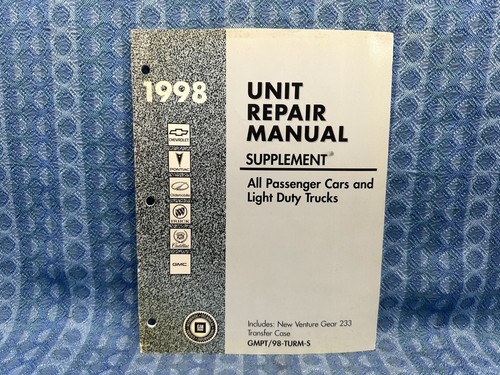 1998 GM New Venture Gear 233 Transfer Case Unit Repair Manual Chevy ...