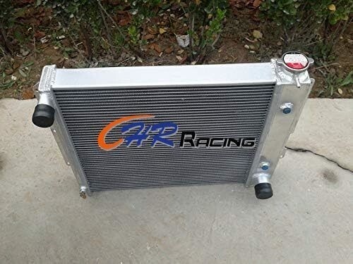 4 Row Aluminum Radiator for 1987-2002 Jeep Wrangler TJ YJ V8 Conversion ...