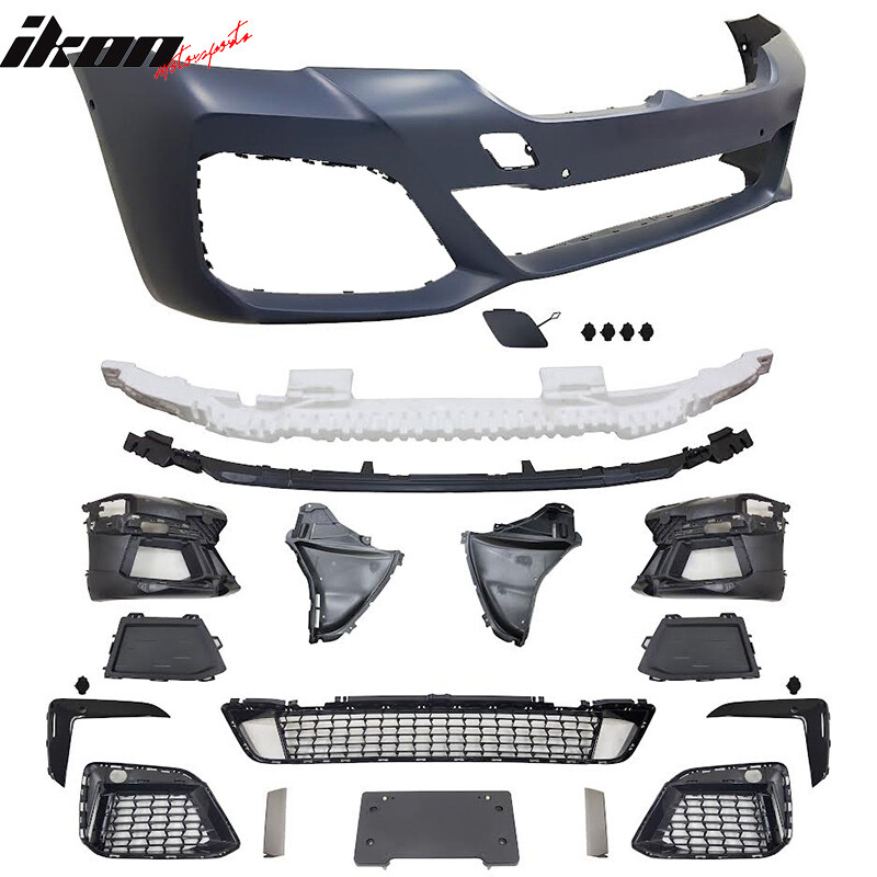 Fits 21-23 BMW G30 530i 540i M550 Style M Sport Front Bumper Cover ...