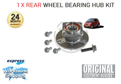 FOR SMART CAR 0.6i Turbo 0.7i T 0.8D FORTWO ROADSTER REAR WHEEL BEARING ...