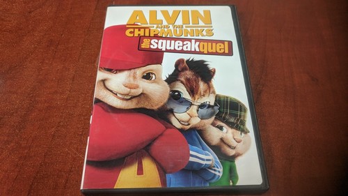 ALVIN AND THE CHIPMUNKS THE SQUEAKQUEL DVD Free Shipping!! 24543660101 ...