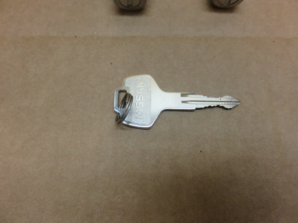 89-94 NISSAN 240SX S13 DOOR LOCKS,TRUNK LOCK, 1 matching new NISSAN key ...