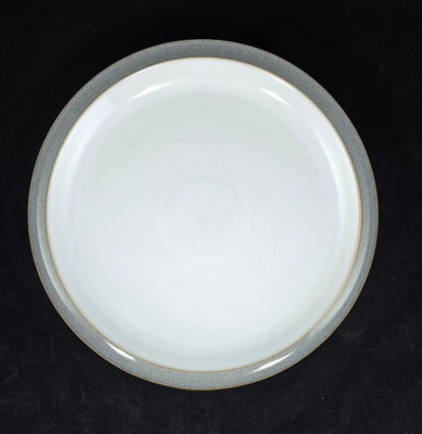 SET(S) OF 4 DENBY JET GREY 10 1/2" DINNER PLATES - EXCELLENT LIGHTLY ...