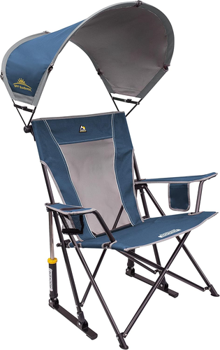 GCI Outdoor Sunshade Rocker Outdoor Rocking Chair with Canopy | eBay