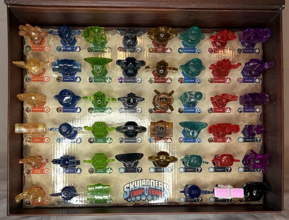 Activision Skylanders Trap Crystal Collectors Chest With 46 Traps | eBay