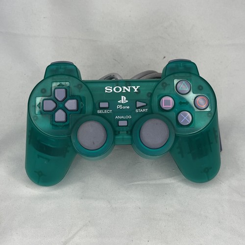 Sony Playstation PSone PS1 Official Analog Controller Emerald Green ...