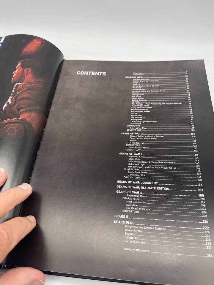 Gears of War Retrospective The First Ten Years UDON Hardcover Book ...
