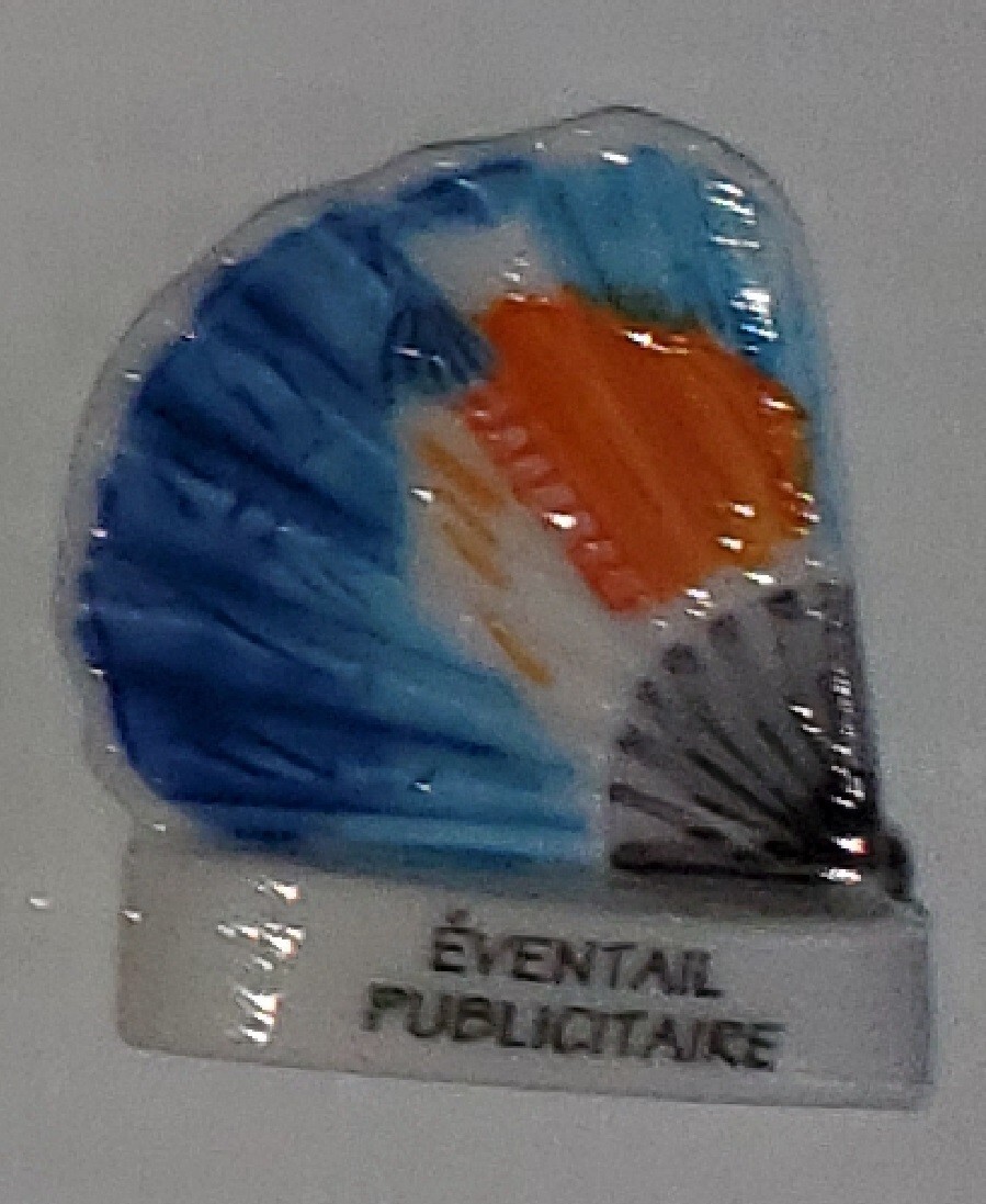 fève unité série Eventail publicitaire 7 | eBay