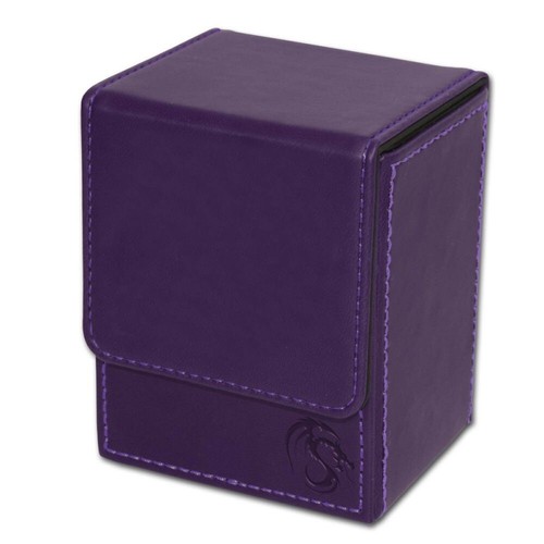 BCW Deck Case LX Purple Gaming Card Holder Magnet Magic Gathering MTG ...
