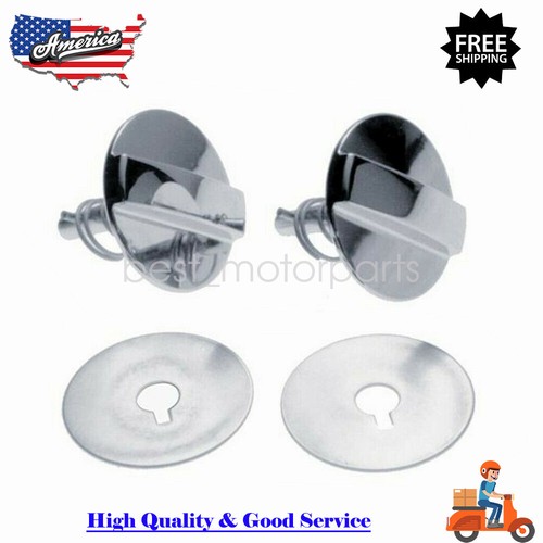 For 69-72 Cutlass / 442 Ram Air Hood Pin Chrome Twists Locks ...