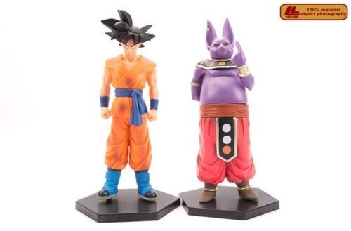 Anime Dragon Ball Super Gods of Destruction Champa Goku 2Pcs Figure ...