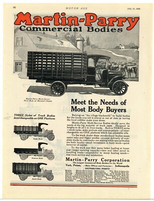 1920 Martin Parry Commercial Bodies Ad: on Maxwell Chassis - York ...