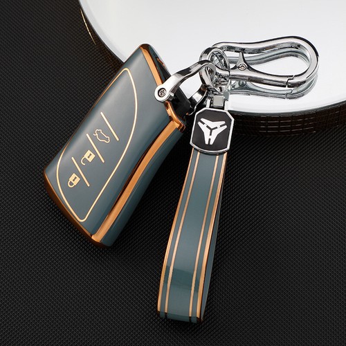 For Lexus ES200 ES300H LS500H LS460 GS350 TPU Key Fob Case Cover Anti ...