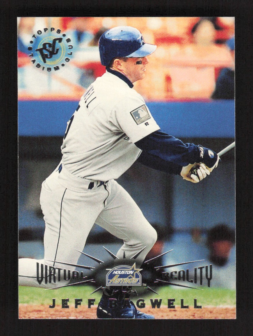 1995 Topps Stadium Club Virtual Reality Jeff Bagwell #198 Houston ...