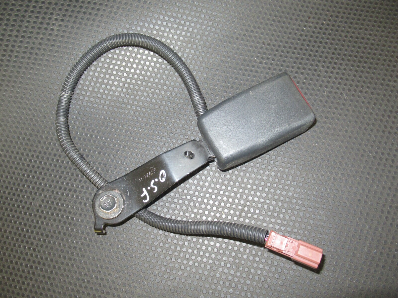 HONDA JAZZ MK1 GD (02-08) OSF SEAT BELT STALK BUCKLE DRIVER RIGHT FRONT ...