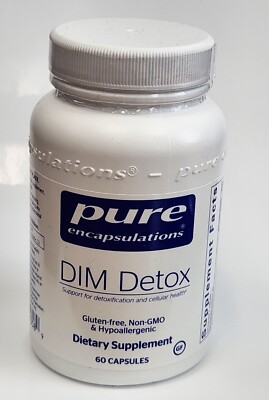 Pure Encapsulations Dim Detox 60 caps | eBay