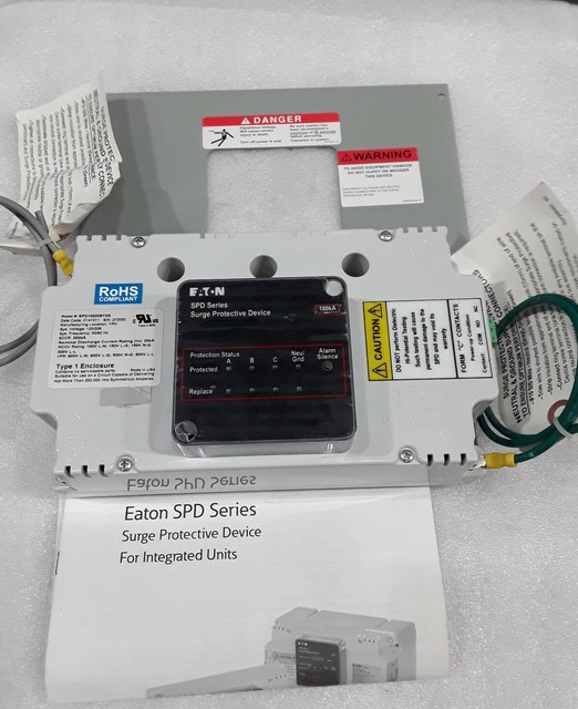 SPD100208Y2A EATON SPD SURGE PROTECTIVE DEVICE 100KA VOLTAGE 120/208 ...