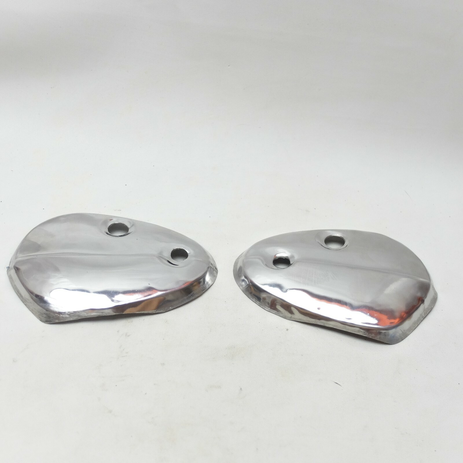 Fits For HONDA C50 C65 C70 C90 FRONT FORK LOWER COVER CHROME | eBay