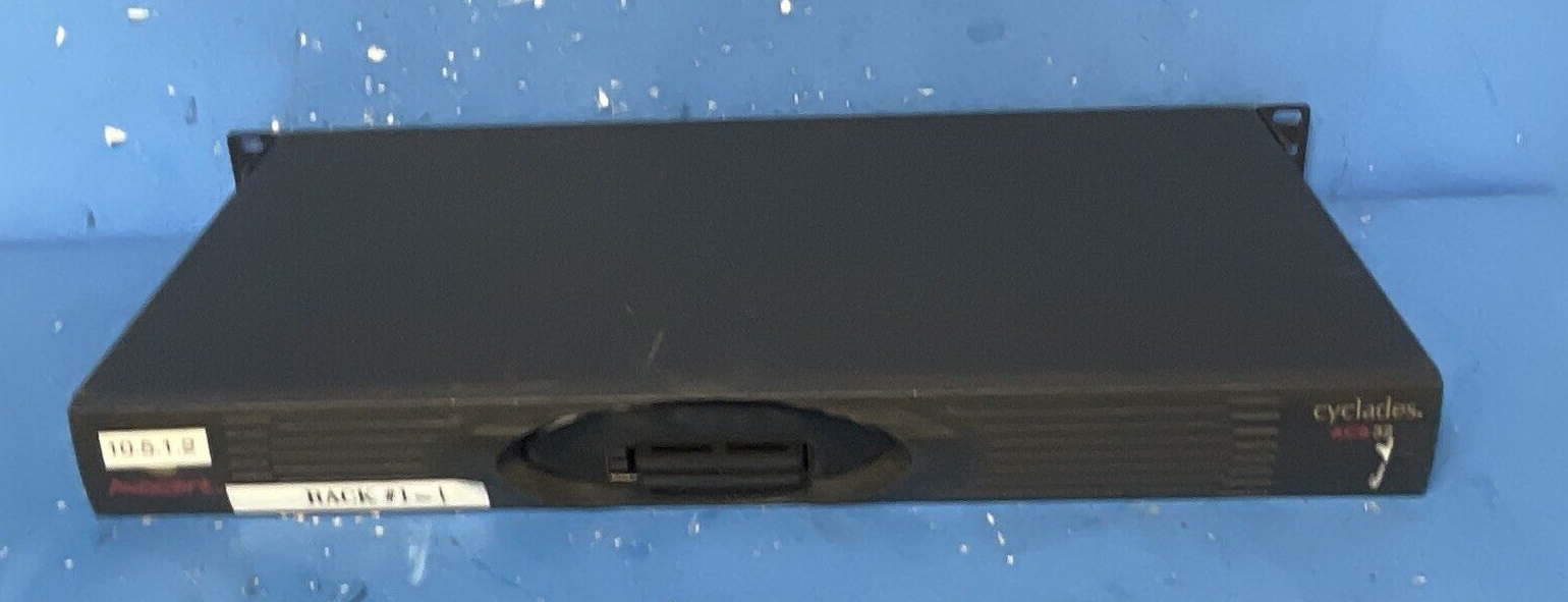 AVOCENT CYCLADES ACS32 ALTERPATH ACS32 Advanced 32 Port Console Server ...