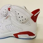 Nike Air Jordan 6 Retro Red Oreo Mens Sz 7.5/ Women’s Sz 9 White Red ...