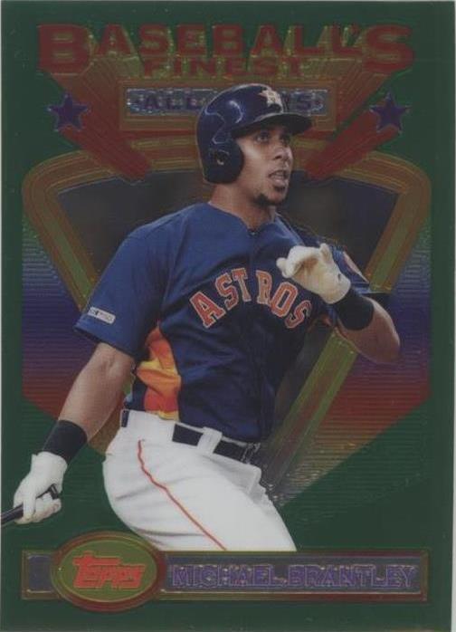 2020 Topps Finest Flashbacks - All-Stars Michael Brantley #106 for sale ...