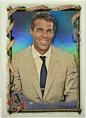 2023 Allen & Ginter Chris Fowler Silver Portrait #254 Sports ...