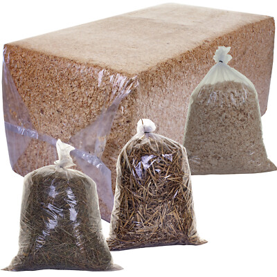 Hay Straw Wood Shavings Dust Extracted Animal Bedding Feed Horse Pony ...